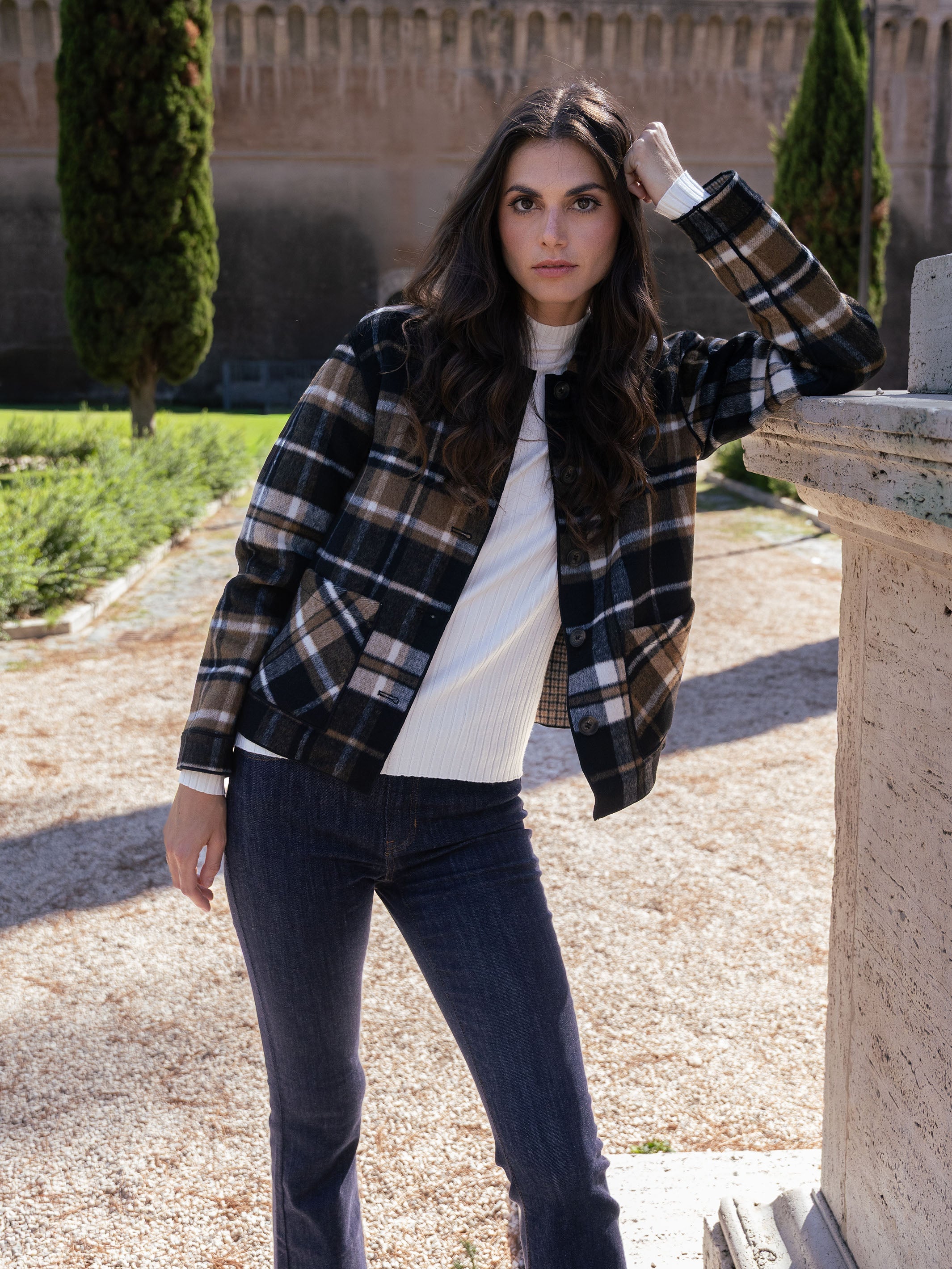Women's Plaid Coats & Jackets | Outerwear | Charlie B – Charlie B ...