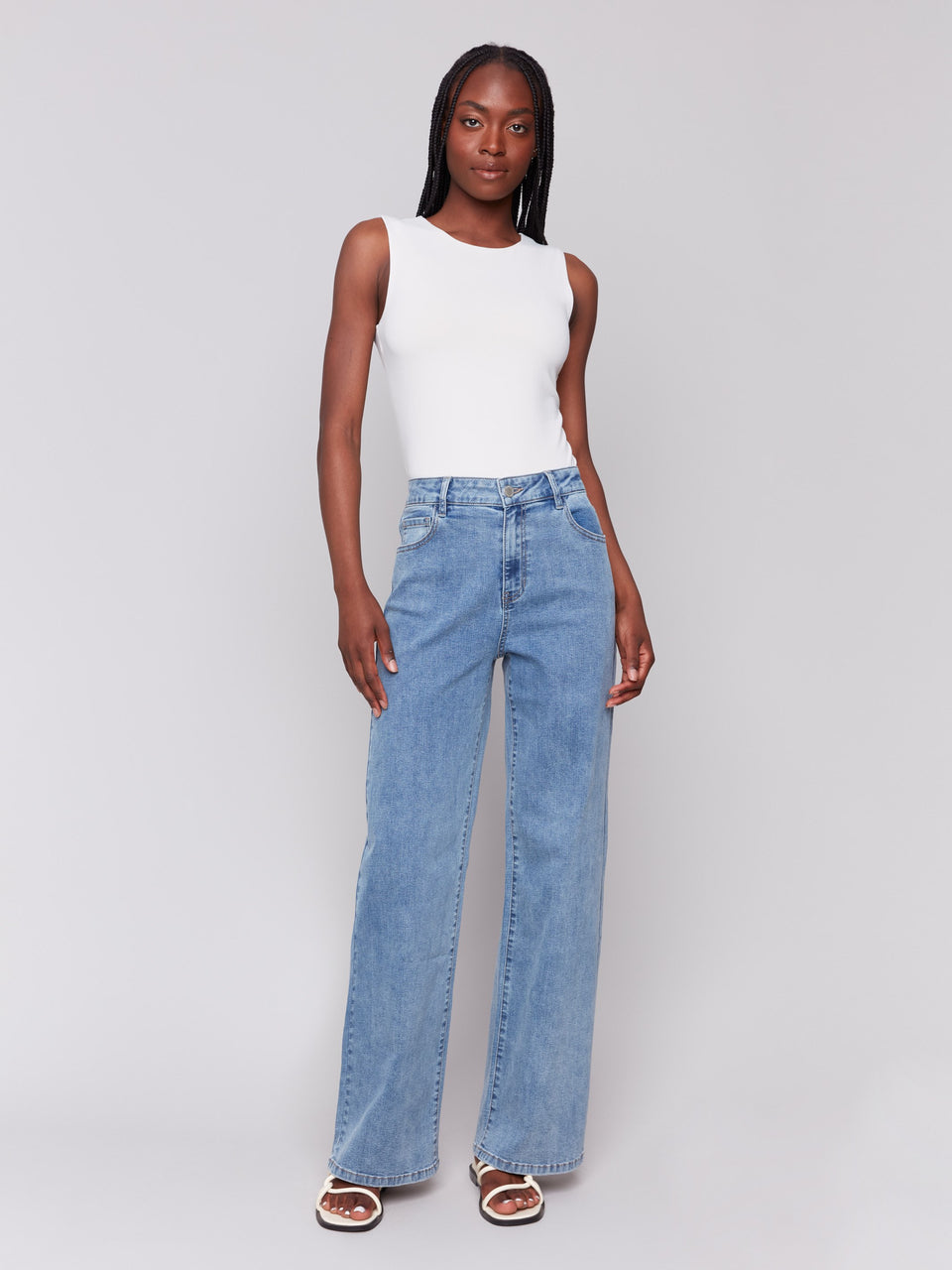 Chloe Wide Leg Jeans | Women's Wide Leg Jeans | Charlie B