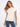 Women's Ribbed Crew Neck T-Shirt | Natural | Charlie B